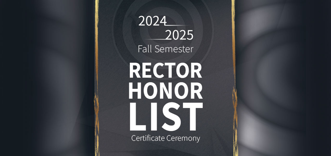 2024-2025 Fall Semester Rector’s Honor List Certificate Ceremony ...